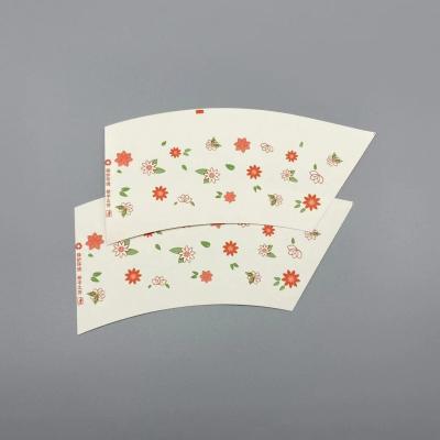 Cina Materia prima in bianco della tazza di carta della tazza di carta del PE di Eco 15g per minestra in vendita