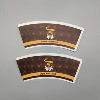 中国 GSMの飲料のために使い捨て可能な防水紙コップファンOilproof 販売のため