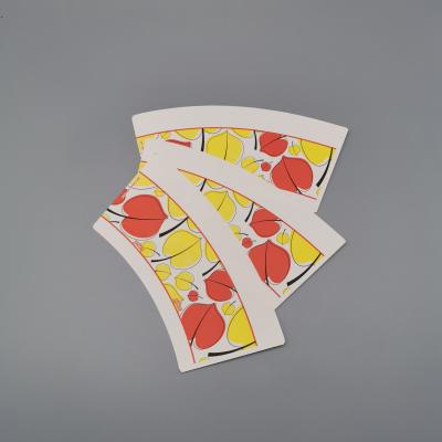 China Aangepaste het Met een laag bedekte Document van Logo Waterproof Enige de Muurpe van de Kopventilator in Broodje for sale
