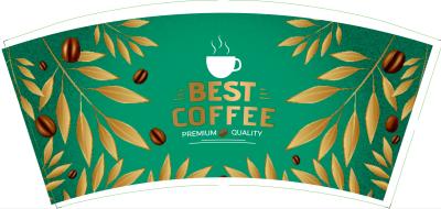 中国 Virgin Pulp Style Paper Cup Fans Chemical Pulp Disposable Cups for Hot and Cold Beverages 販売のため
