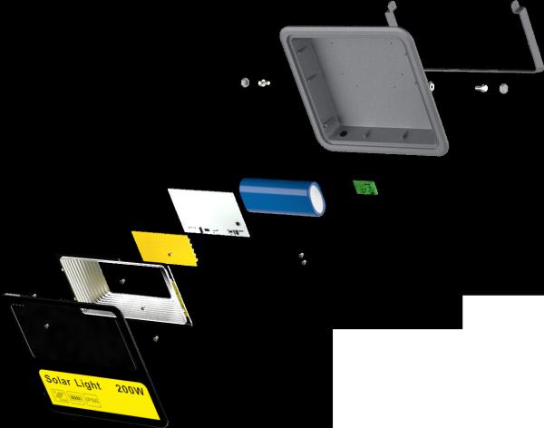 Quality Solar Flood Light - BD01 -60W for sale