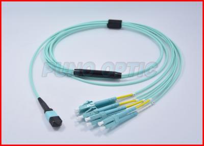 China UPC To UPC MTP Patch Cord , High Density Solution Single Mode Fiber Jumpers for sale