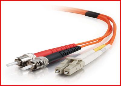 China Multimode 2.0mm SC LC Fiber Patch Cord  MM OM2 62.5/125um OFNR Cable for sale