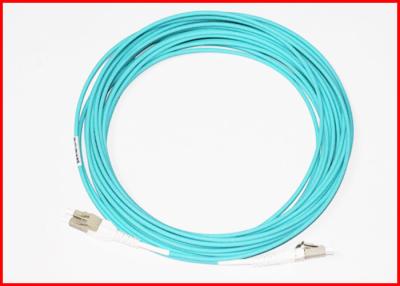 China LC Unitboot Multimode Fiber Optic Jumper Cables OM3 50/125um Mode 2 Cores for sale