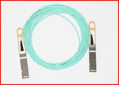 중국 통신 네트워크 AOC & DAC는 4 이중 LC에 호환성 40G QSFP+에 케이블을 답니다 판매용