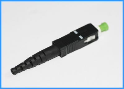China 2.0mm SC Fiber Optic Connectors , Multimode OM3 MM SC Optical Connector for sale