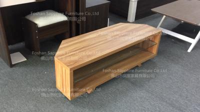 China TV-171 Modern home furniture foshan economic TV Stand model furniture / Solid wood MADE with glass / High quality for sale