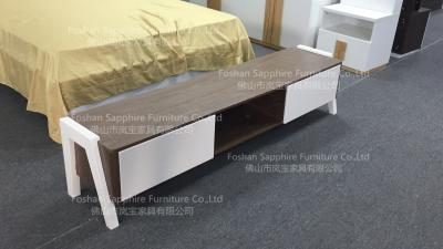 China TV-175 Modern home furniture foshan economic TV Stand model furniture / Solid wood MADE with glass / High quality for sale
