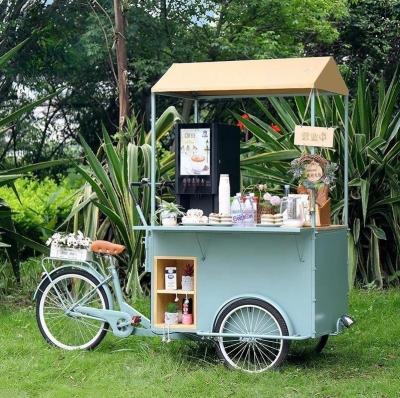 China Mobile Business Tricycle Bike Design Fast Food Motor Tricycle for Food Beverage Shops for sale
