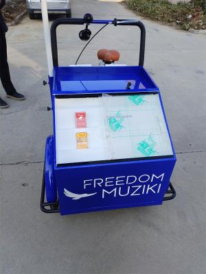 Cina 220V/380V Mobile Street Food Bike Vending Cart Triciclo per un facile utilizzo e installazione in vendita