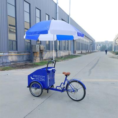 Cina Vendita di snack di strada con attrezzature di cottura personalizzate su carrello elettrico a 3 ruote in vendita