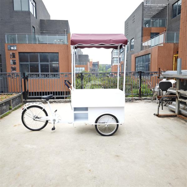 Quality Design Ice Cream and Pancake Food Bicycle Cargo Bike Ideal for Frozen Food for sale