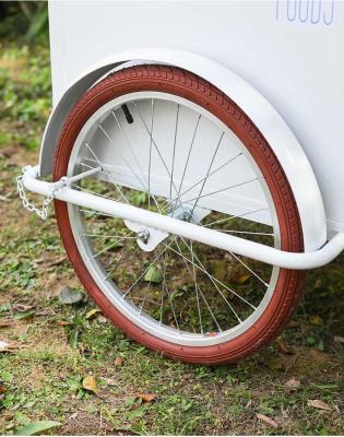 China Hand Push Coffee Tricycle  New Design Bike Cart for Mobile Barista for sale