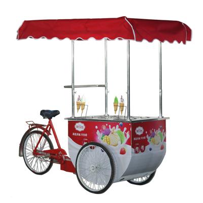 China Factory sale ice cream food van for sale/popsicle cart/vending ice cream bicycle for sale