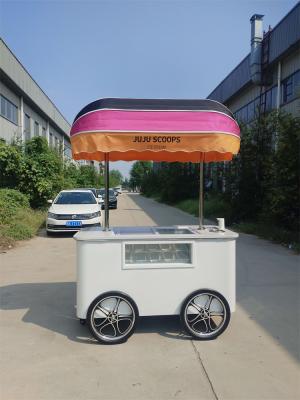 China factory directly sale customized gelato cart ice cream cold stone ice cream cart for sale