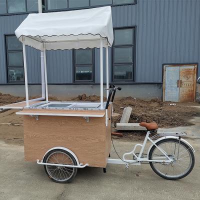 China Eco-vriendelijke handgemaakte drankfiets De duurzame oplossing voor mobiele voedselverkoop Te koop