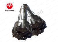 China ND65 Rock / Air Hammer Drill Bits , DTH Hammer Button Bits For Water Conservancy for sale