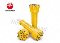 China Yellow Threaded Button Bits For High Wear Resistant High Pressure for sale