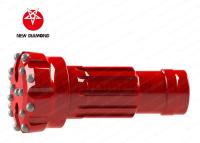 China High Drilling Speed DTH Hammer Bits Applied Geothermal Exploration Hole for sale