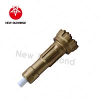 China Convex Face Carbide DTH Hammer Bits With Flat Buttons for sale