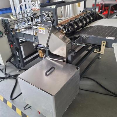 China Automated Paper Gluing Machine For Conveying Line And Rigid Box Production Line for sale