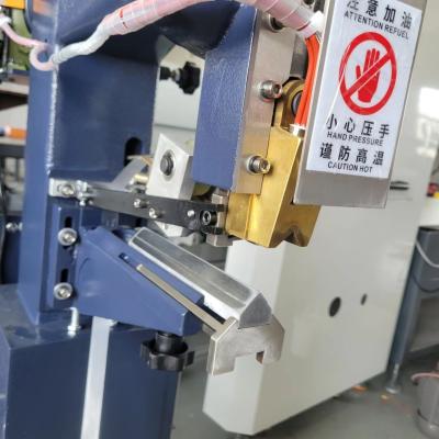 China Rigid Box Corner Pasting Machine Manual Corner Pasting Machine DG-50MP for sale
