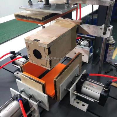 China Box Bubble Pressing Equipment Wine Box Air Bubble Removing Pressing Machine for sale