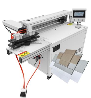 China Automatic Die Cutting V Grooving Machine For Grayboard Sample Box Prototype for sale