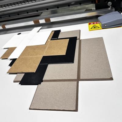 China Automatic Die Cutting V Grooving Machine For Grayboard Sample Box Prototype for sale