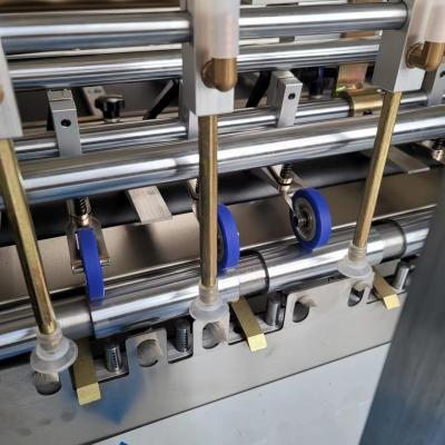 China Sheet Fed Paper Feeding And Gluing Machine Automatic Grade Paper Forming Machine for sale
