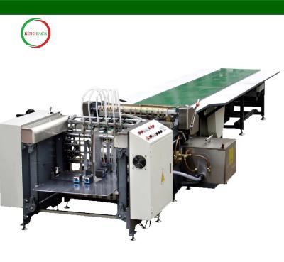 China Paper Gluing Gift Box Machine Auto Feeder Box Gluing Machine for sale