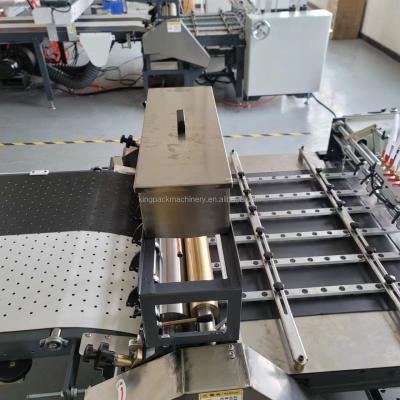 China 1-60pcs/Min Paper Box Gluing Machine Cover Box Gluer Machine for sale