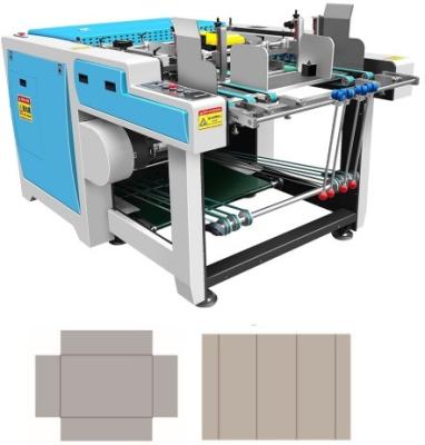 China Accuracy Automatic V Grooving Machine Slotting Paperboard Rigid Box Grooving Machine for sale