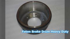 Foton Heavy Duty Truck Brake Drum 1112030005165 Reliable