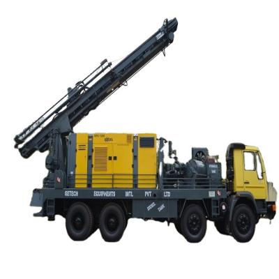 Cina Perforatrice montata camion rotatorio diesel di potere 400m in vendita