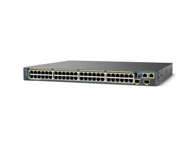 中国 CISCO新しいWS-C2960S-48FPD-L Gigbit Ethrnet 48x10/100/1000 PoEスイッチ 販売のため