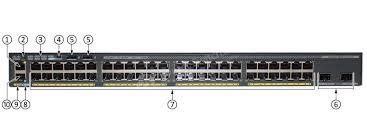 中国 Ciscoの触媒2960X-48LPD-Lのイーサネット スイッチ 販売のため