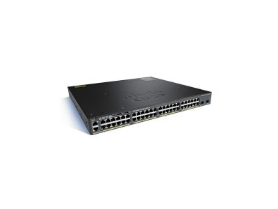 中国 Ciscoの触媒2960X-48TS-LLのイーサネット スイッチ24 GigE、2 X 1G SFP、LANライト 販売のため