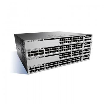 Cina Porti accatastabili di WS-C3850-24U-S 24 10/100/1000 Cisco di UPOE, 1 scanalatura del modulo della rete, alimentazione elettrica 1100 di W in vendita