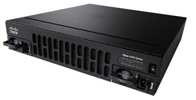 中国 10/100/1000Base-T CiscoギガビットのルーターISR4451-X-AXK9ギガビットのイーサネットISC 販売のため