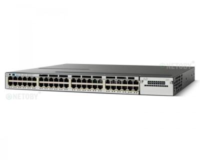 Cina Velocità di trasmissione, del commutatore WS-C3750X-48P-L 16,76 libbra 64000 Mbps del catalizzatore 3850 di VLAN Cisco in vendita