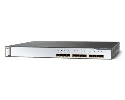 China Grey Managed Network Switch Ws-C3850-12s-E 10/100/1000 480 Gbps Stack Bandwidth for sale
