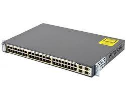 China Schalter Cisco-Katalysator-WS-C3750G-48PS-E zu verkaufen