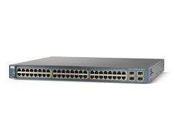 China WS-C3560G-48TS-E Cisco Network Switch , IPS Image Ethernet Network Switch for sale