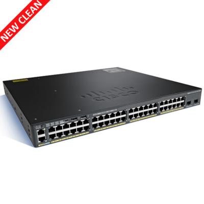 Cina Commutatore del catalizzatore 2960 di Cisco di memoria flash di MB di WS-C2960X-48TS-LL 128 con 2 porti a doppio scopo di tratta in salita in vendita