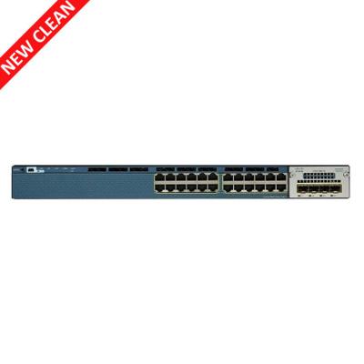 Cina Il gigabit Cisco 24 di Ethernet di POE Port il catalizzatore a fibra ottica 3560-X del commutatore WS-C3560X-24P-L in vendita