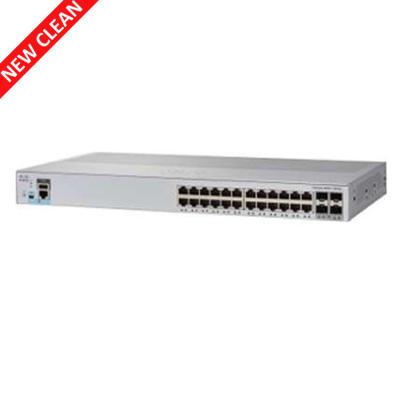 Cina Commutatore di rete Cisco 2960 24 strati 2 del catalizzatore di Poe WS-C2960L-24TQ-LL dei porti in vendita