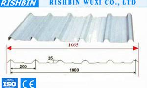 Cina Pannelli di parete ondulati esteriori a prova di fuoco ed impermeabili del metallo/bordo per costruire in vendita