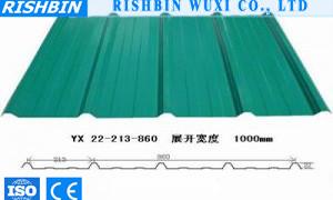 Cina Pannello verde del tetto della lamiera di acciaio del rivestimento del metallo resistente al fuoco per costruzione in vendita