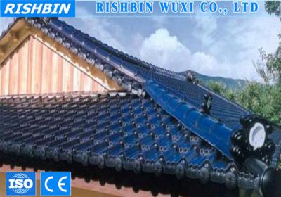 Cina Il rotolo blu a prova di fuoco che forma i prodotti ha galvanizzato la lamiera di acciaio ondulata per la decorazione in vendita